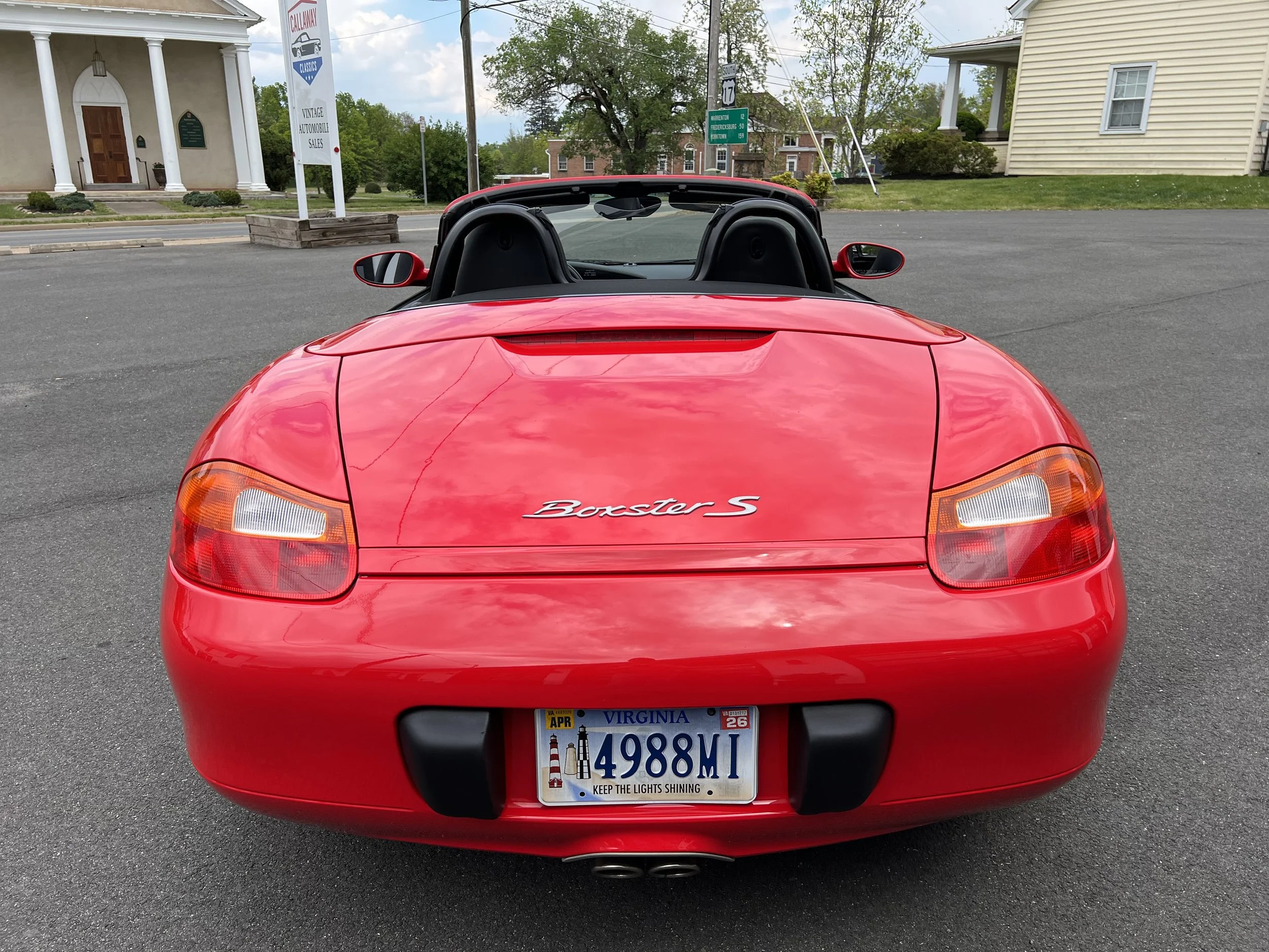 2002 Porsche Boxster - Red 0444 — Callaway Classics - Classic Cars and ...
