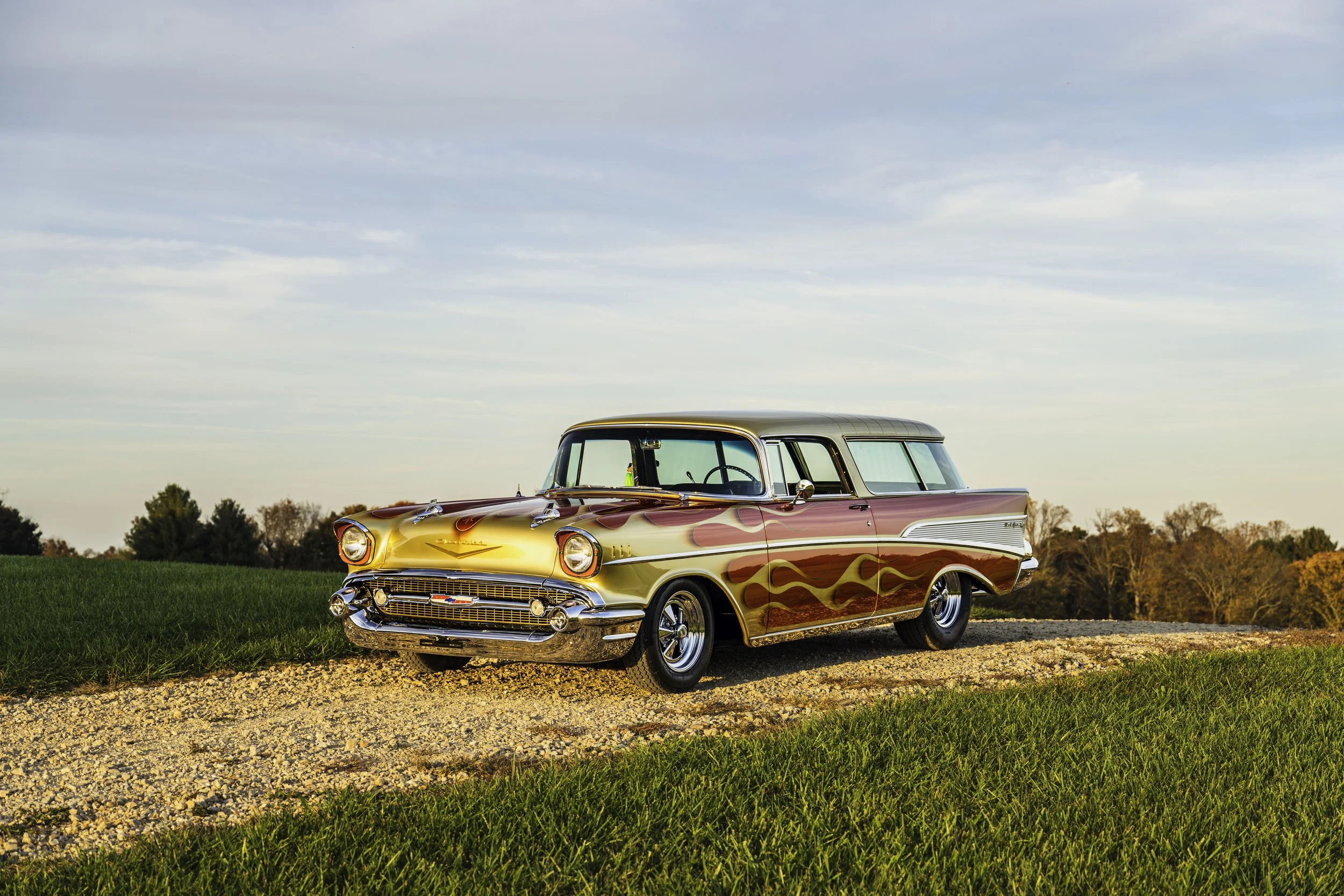 1957 Chevrolet Nomad - Orange 8518 — Callaway Classics - Classic Cars ...