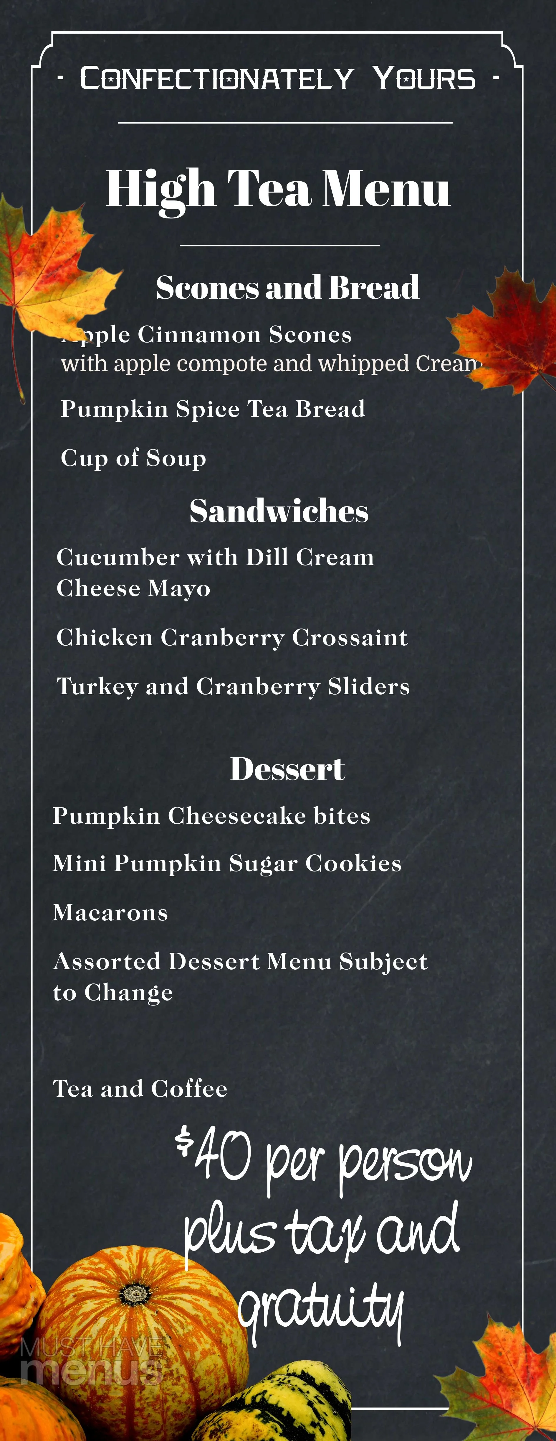 General 3 — Confectionately Yours