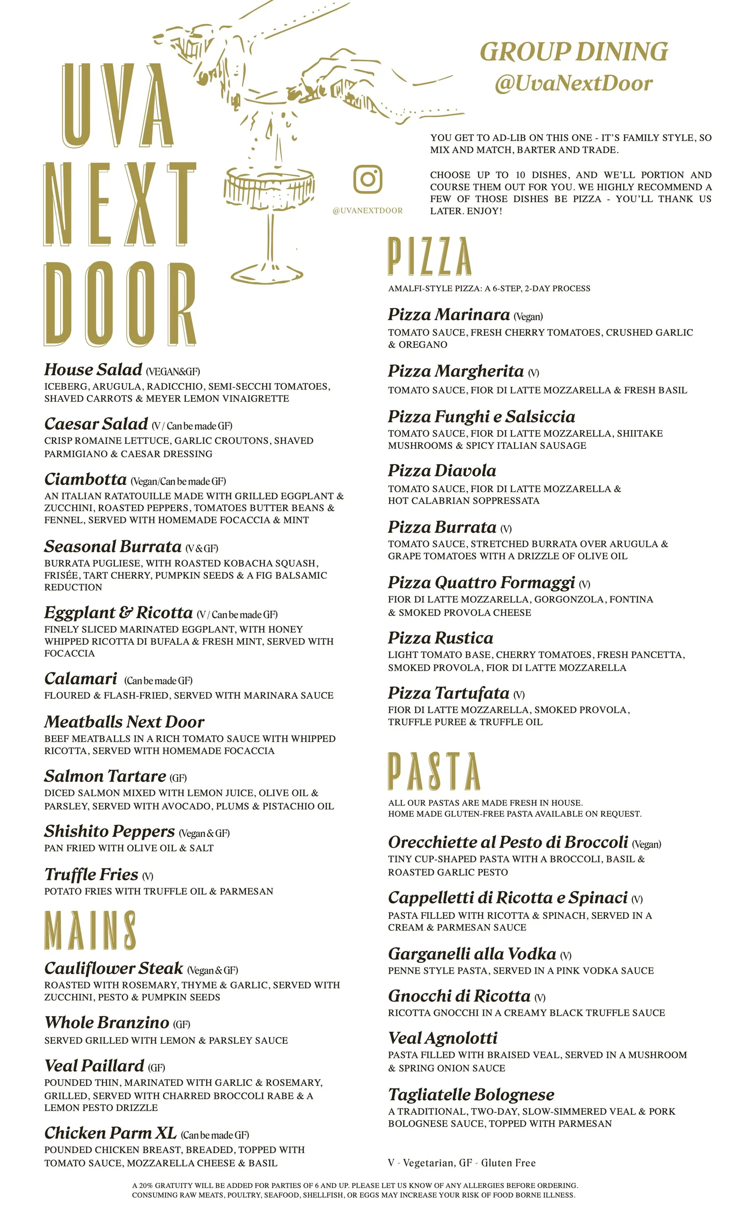 Group Dining — UND