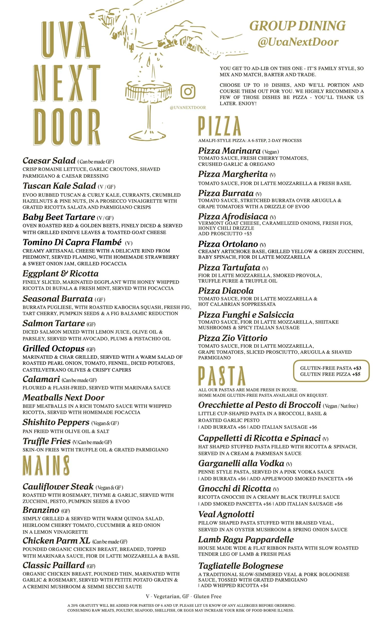 Group Dining — UND