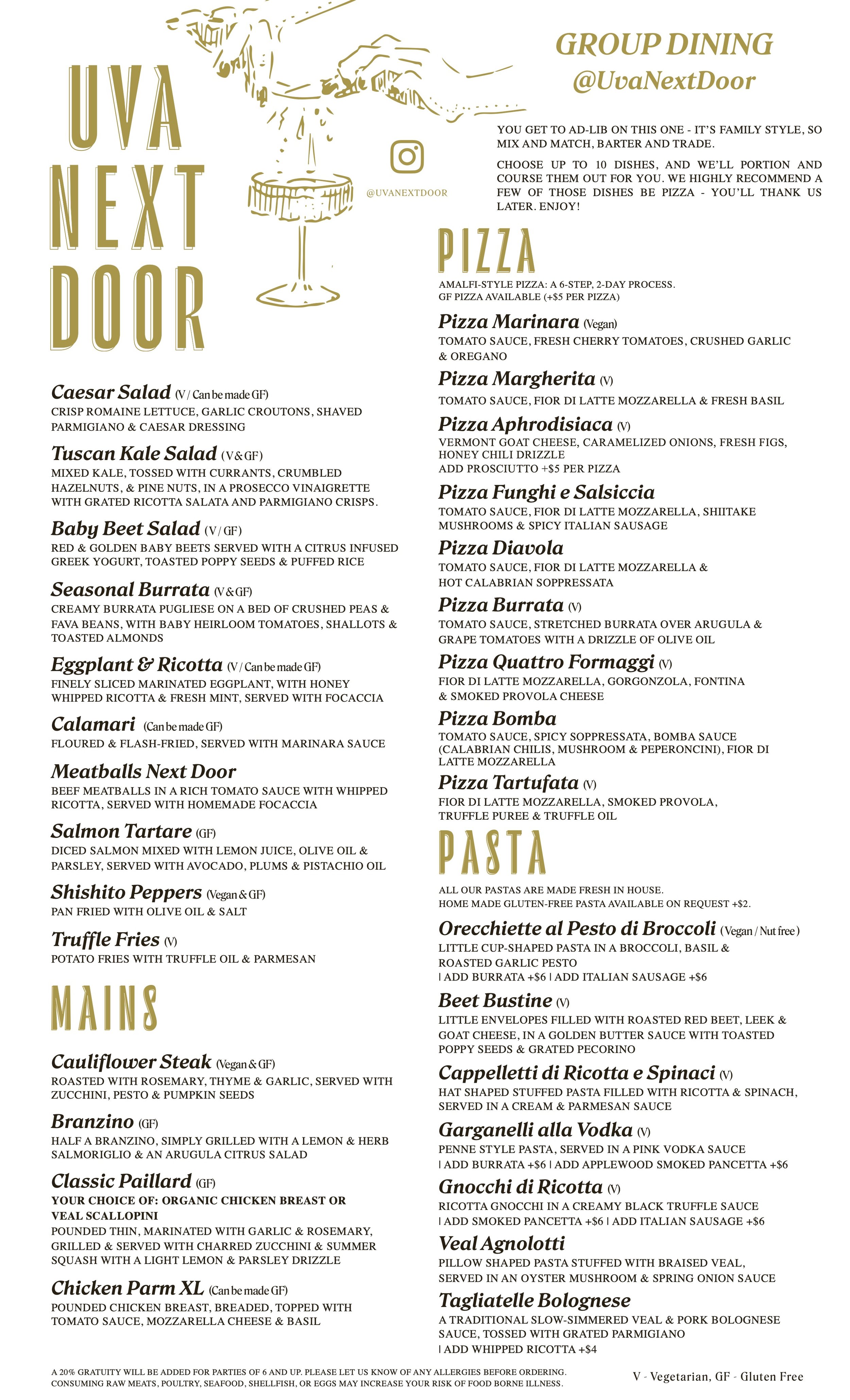 Group Dining — UND