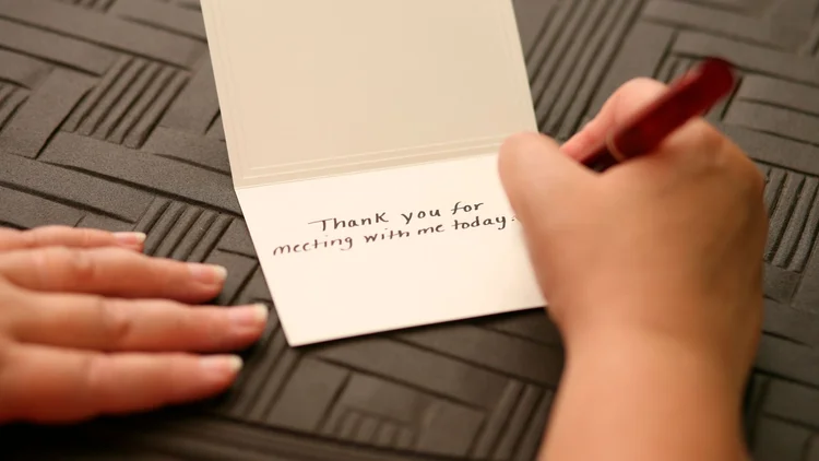 Mastering Professional Thank You Note Examples for Clients — StoryTiling