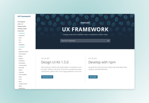 Pearson Design System — Linda Tsai - Product Design