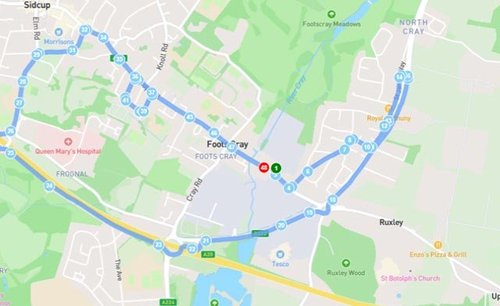 Sidcup Driving Test Routes - 16 Current Routes