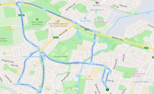 Southall Driving Test Routes - 19 CURRENT Routes
