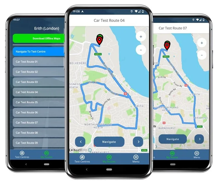 Erith Driving Test Routes - 14+ Test Centre Routes