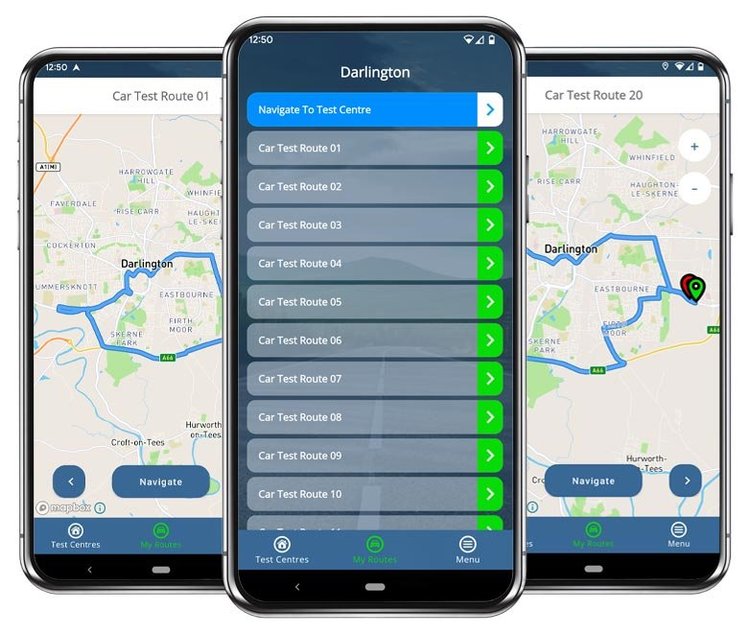 Darlington Driving Test Routes - 21 REAL Test Centre Routes