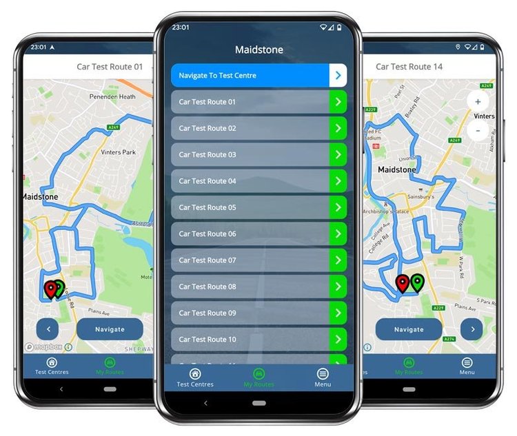 Maidstone Driving Test Routes - Practice CURRENT Routes
