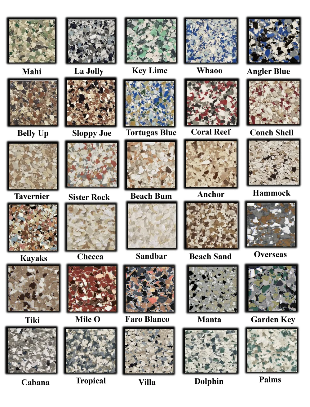 Find Your Perfect Palette with Our Extensive Color Chart | Turtle Tuff ...