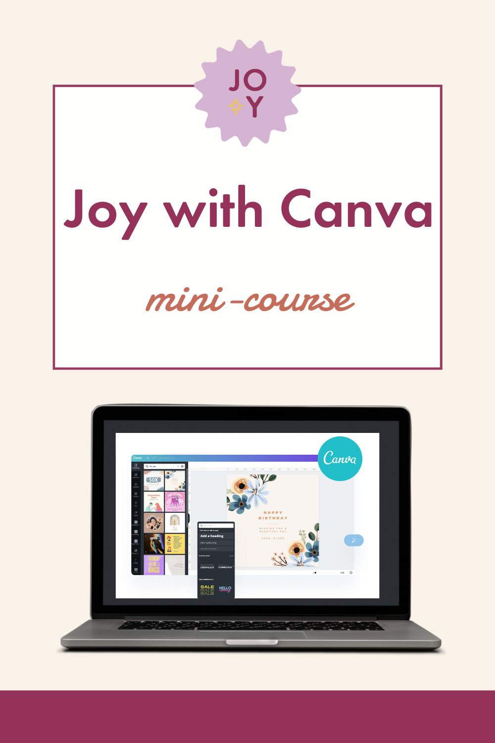 Joy with Georgia - Creating Balance and Beauty for Busy Brands