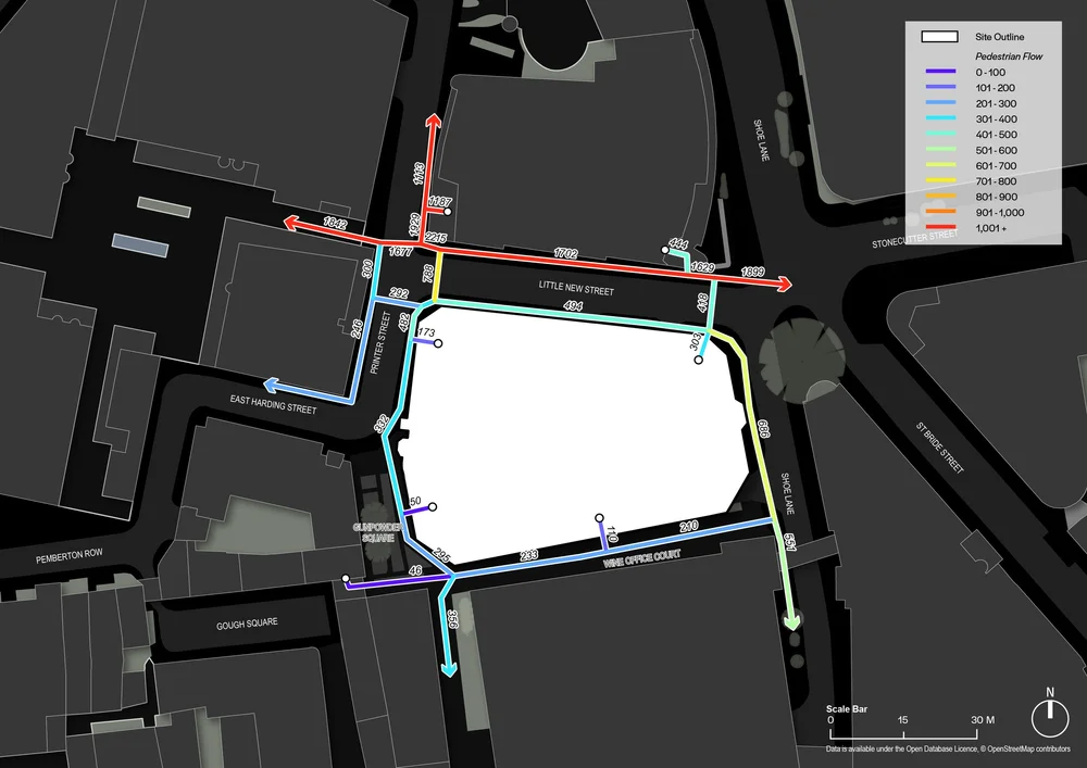 GIS Pedestrian Movement — GIS Consultancy for the built environment