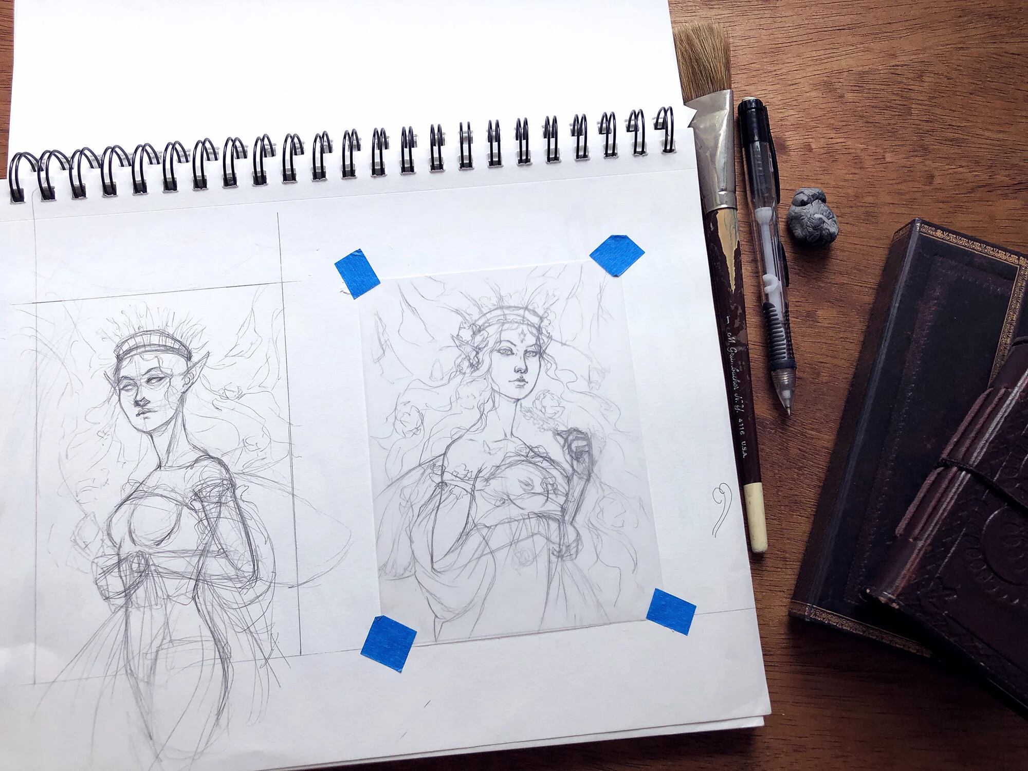 Iconic Literature 2 | Ligeia & Titania Box Toppers by Samantha Johnson