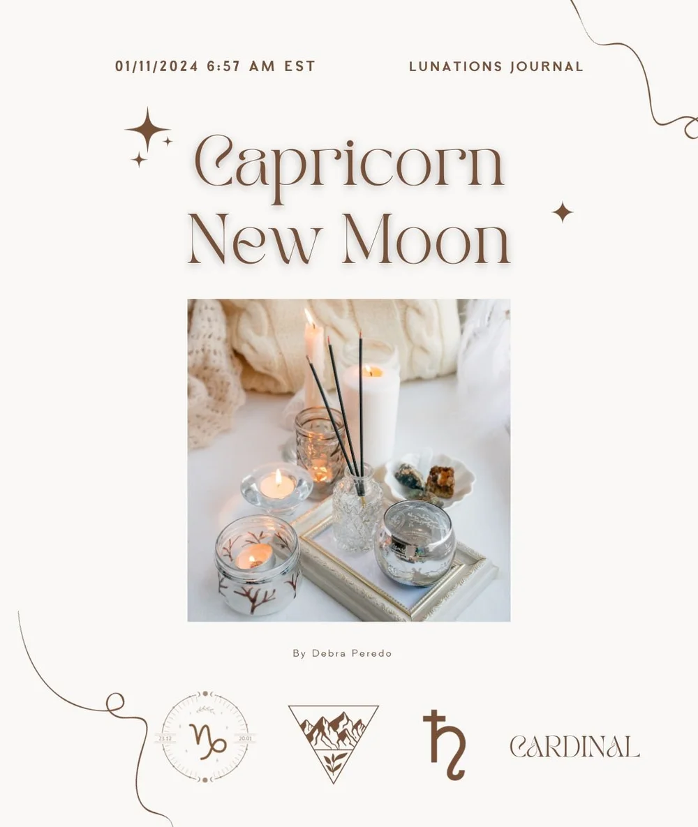 Capricorn New Moon 2024 — Debra Peredo Astrology