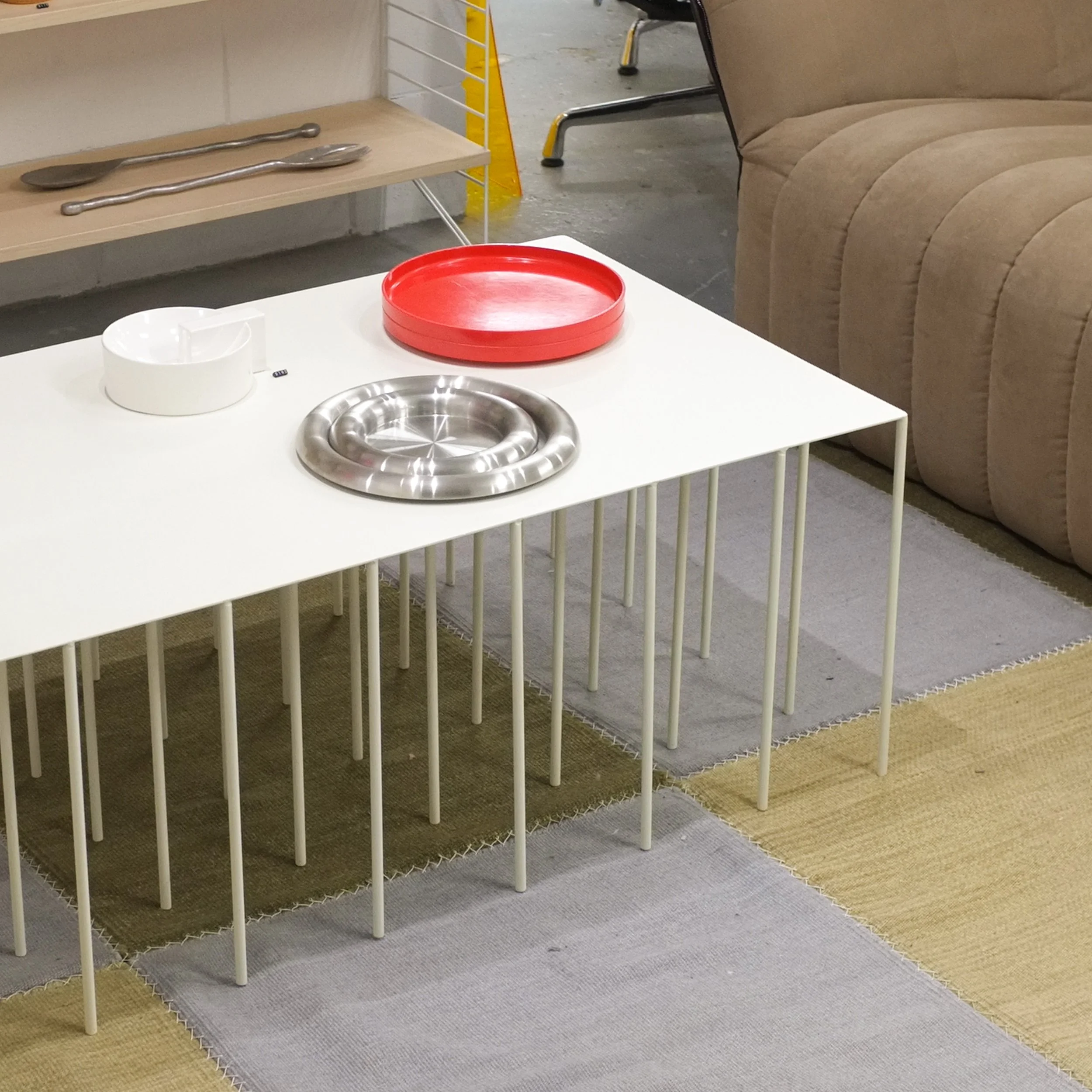 Red Oxide 'Bean' Table by Gerard Dombroski — KIOSK