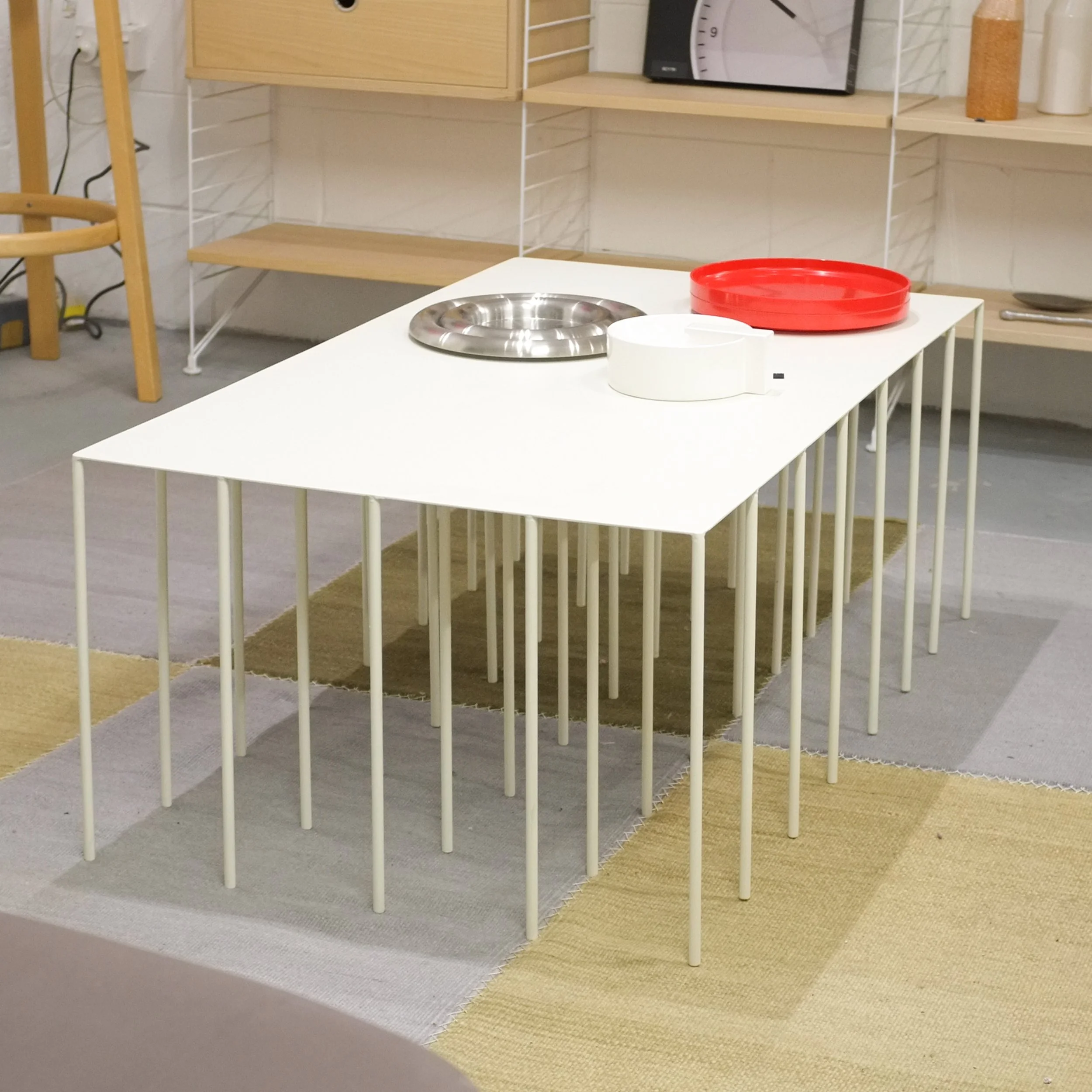 Red Oxide 'Bean' Table by Gerard Dombroski — KIOSK