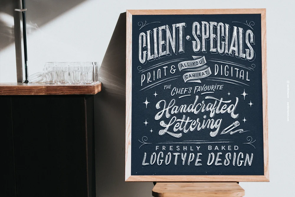 Retro Sign Toolkit 2.0 for Procreate — Aurelie Maron