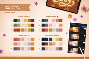 Retro Sign Toolkit for Procreate — Aurelie Maron