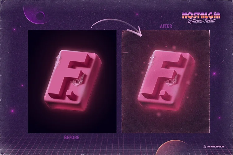 Textile Lettering Toolkit for Procreate — Aurelie Maron