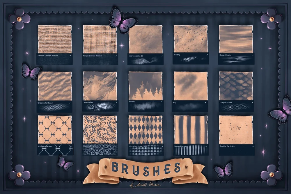 Retro Sign Toolkit for Procreate — Aurelie Maron