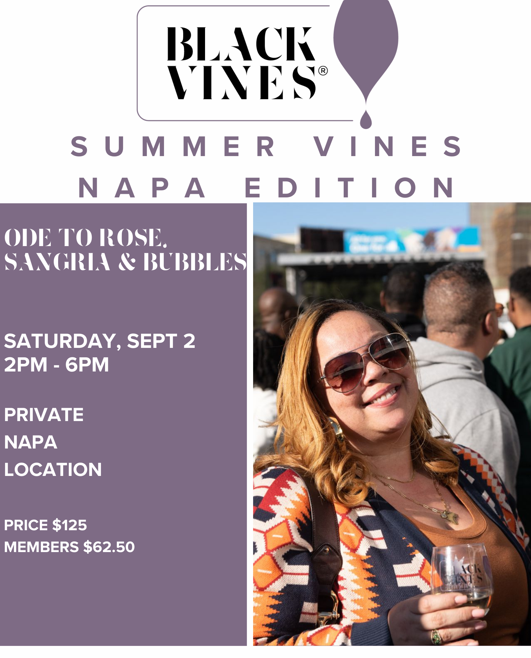 Summer Vines - Ode to Rosé, Sangria & Bubbles - NAPA — Welcome to the ...