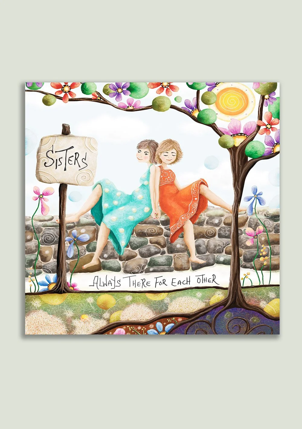 Don't Forget To Love Yourself - Coaster — Veronika Pock - Artist