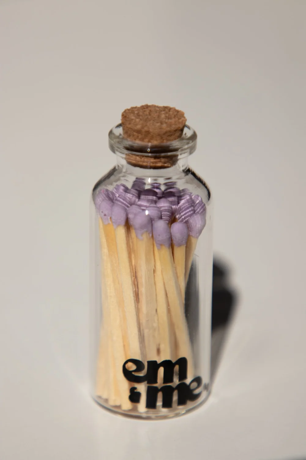 Hot Pink Coloured Match Stick Set — em & me