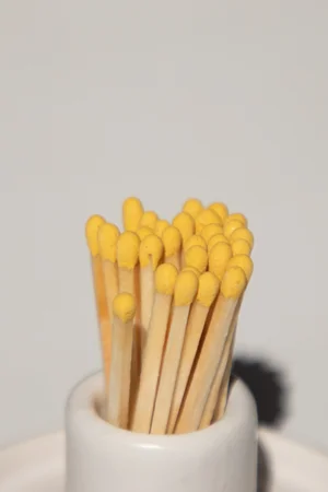 Hot Pink Coloured Match Stick Set — em & me