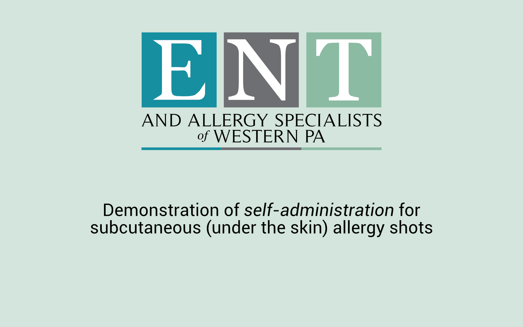 Allergy Testing and Treatment — ENT and Allergy Specialists of Western PA