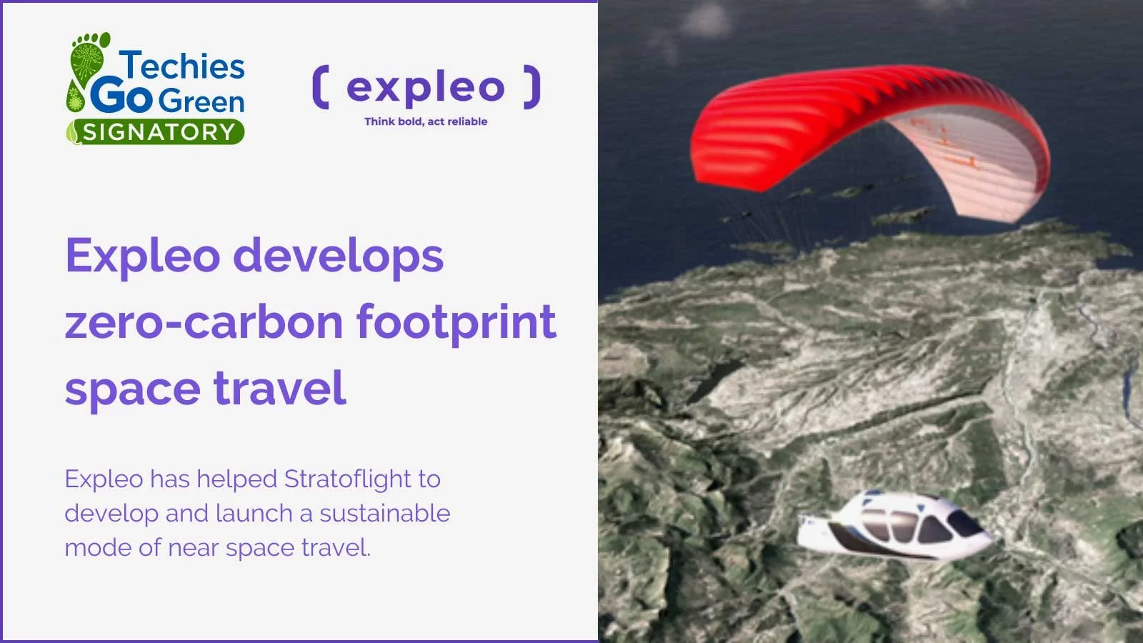 Expleo join forces with Stratoflight to take passengers into near space - with ZERO carbon ...