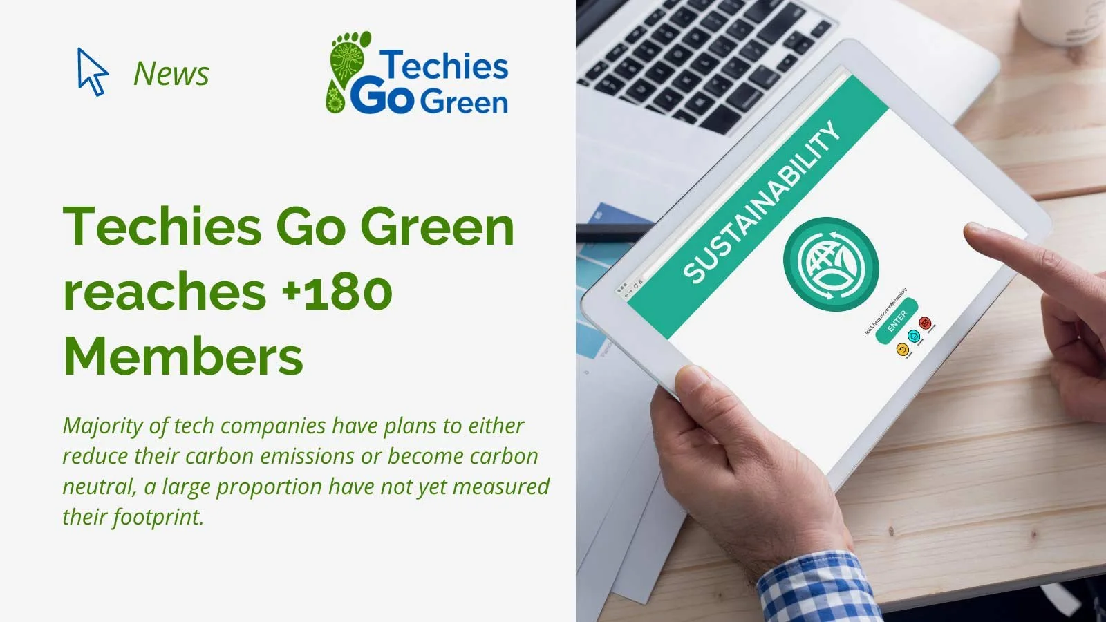 Techies Go Green celebrates reaching +180 Members | IT Industry will GO ...