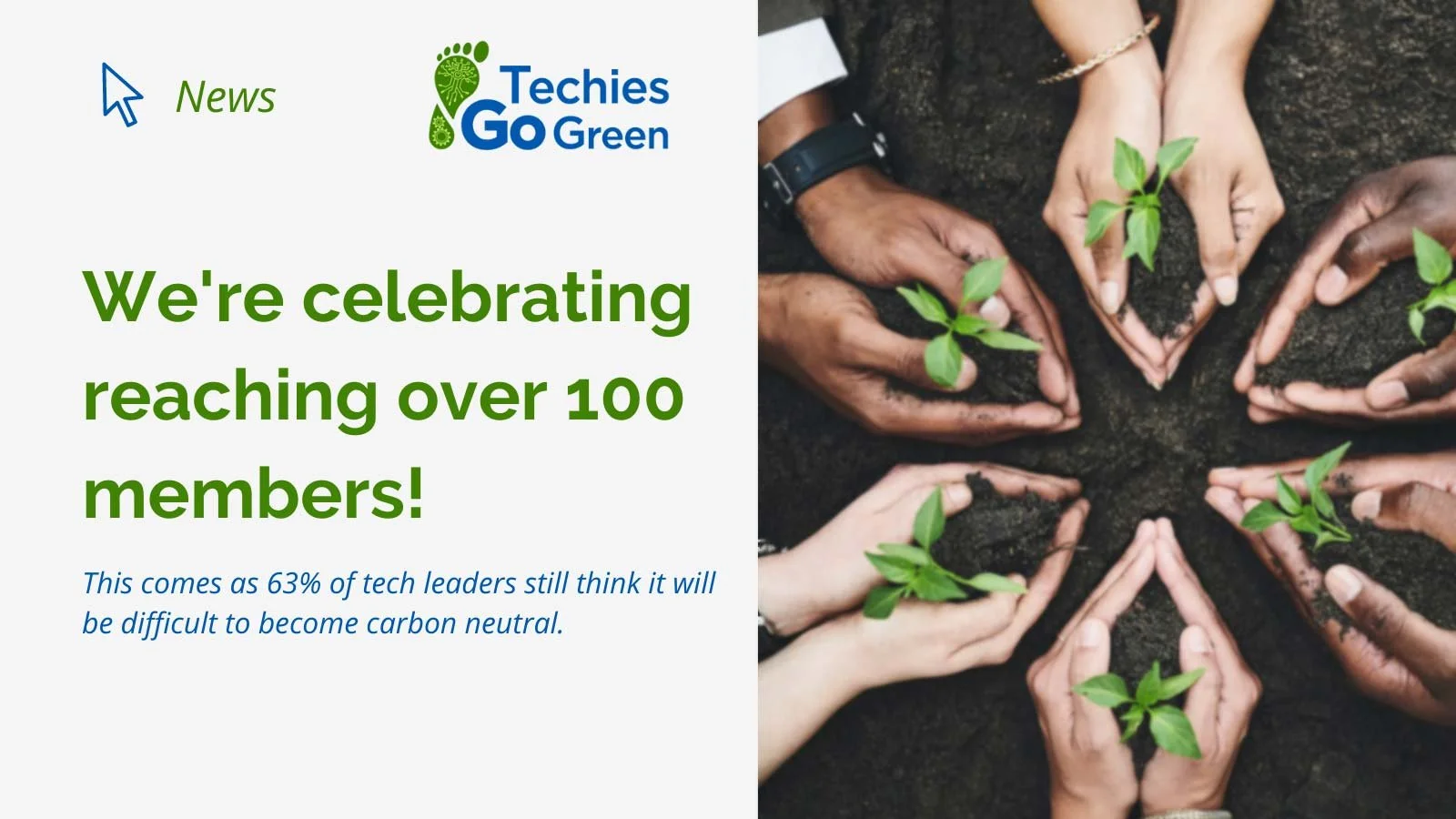 Techies Go Green marks +100 Signatories — Techies Go Green