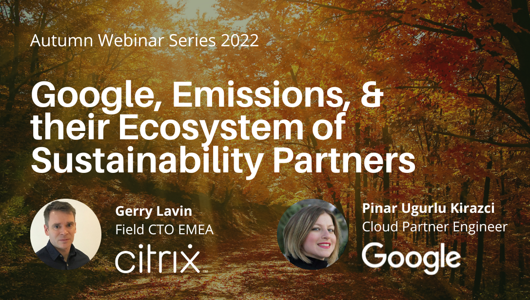 Google & Citrix: Sustainability Partnerships in Action. — Techies Go Green
