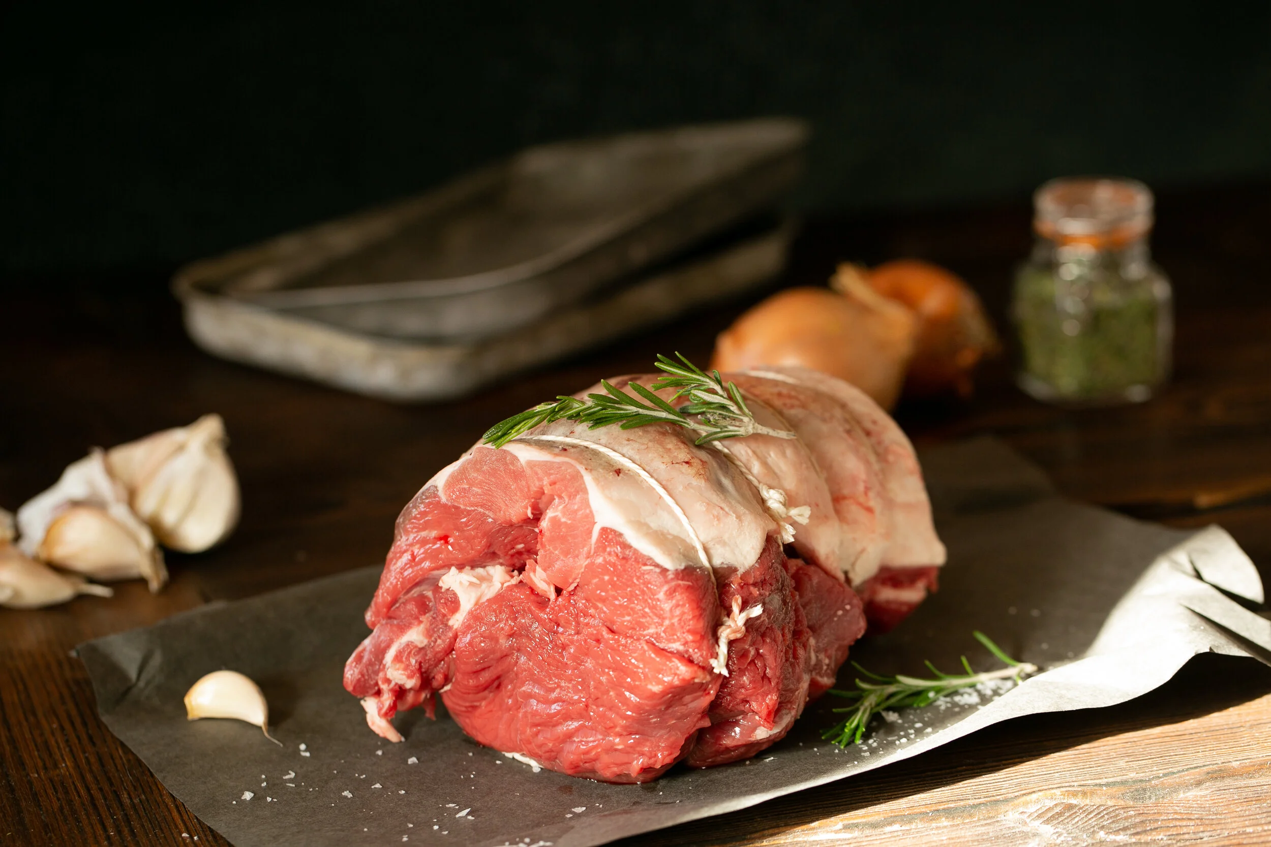 Spring Lamb Leg Bonless Roast — Burns Farm Meats