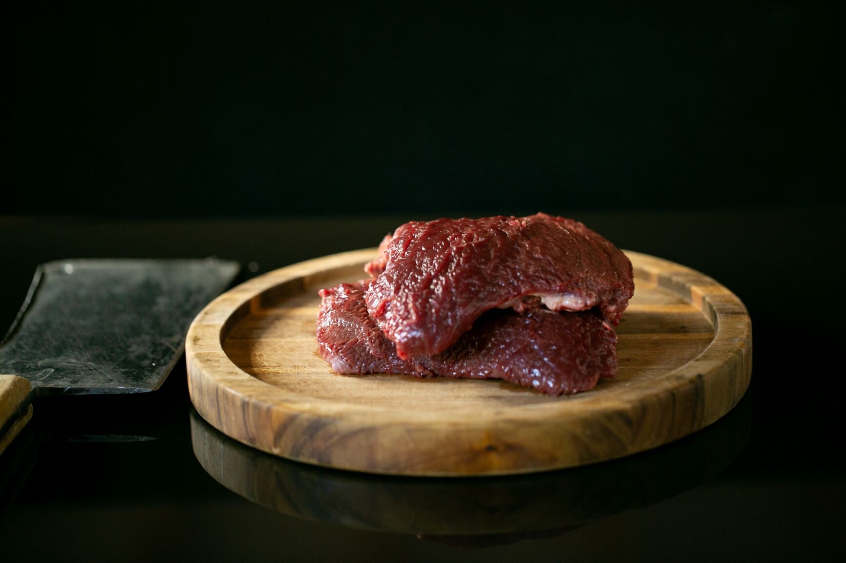 IQF 4oz Steak Burgers — Burns Farm Meats