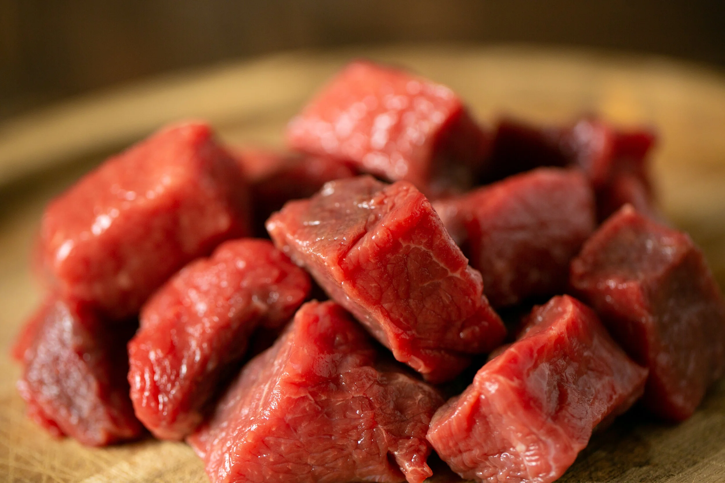 Diced Steak — Burns Farm Meats