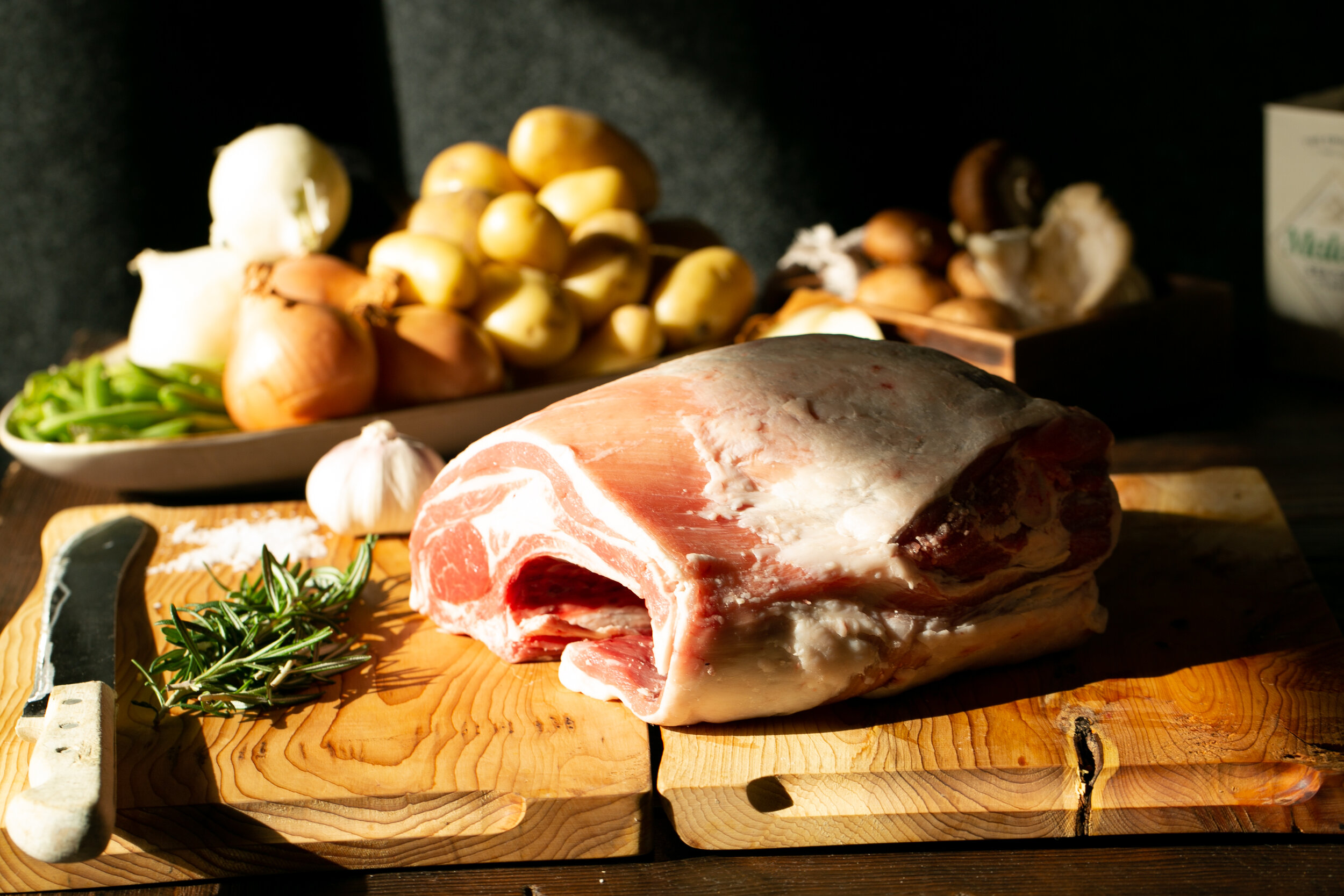 Spring Lamb Leg — Burns Farm Meats