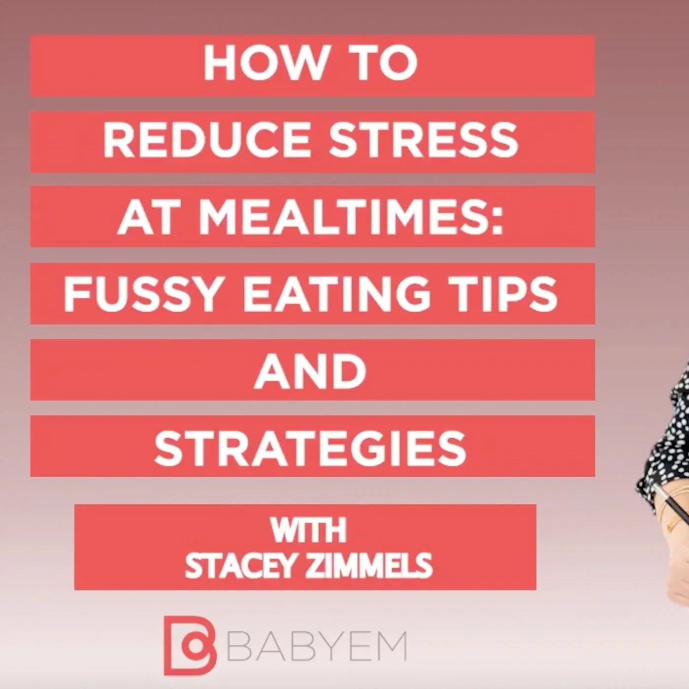 Stacey Zimmels providing feeding and speech therapy support for infants ...