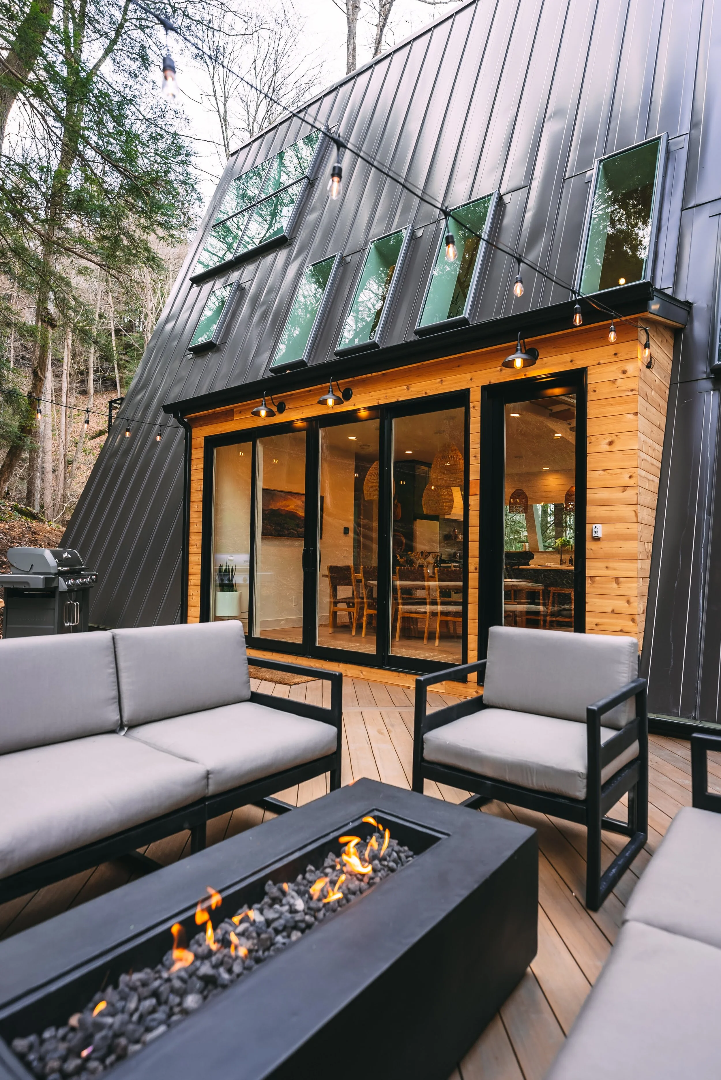 The A-Frame — Luxury Hocking Hills, Ohio Cabins & A-Frame | Dunlap Hollow