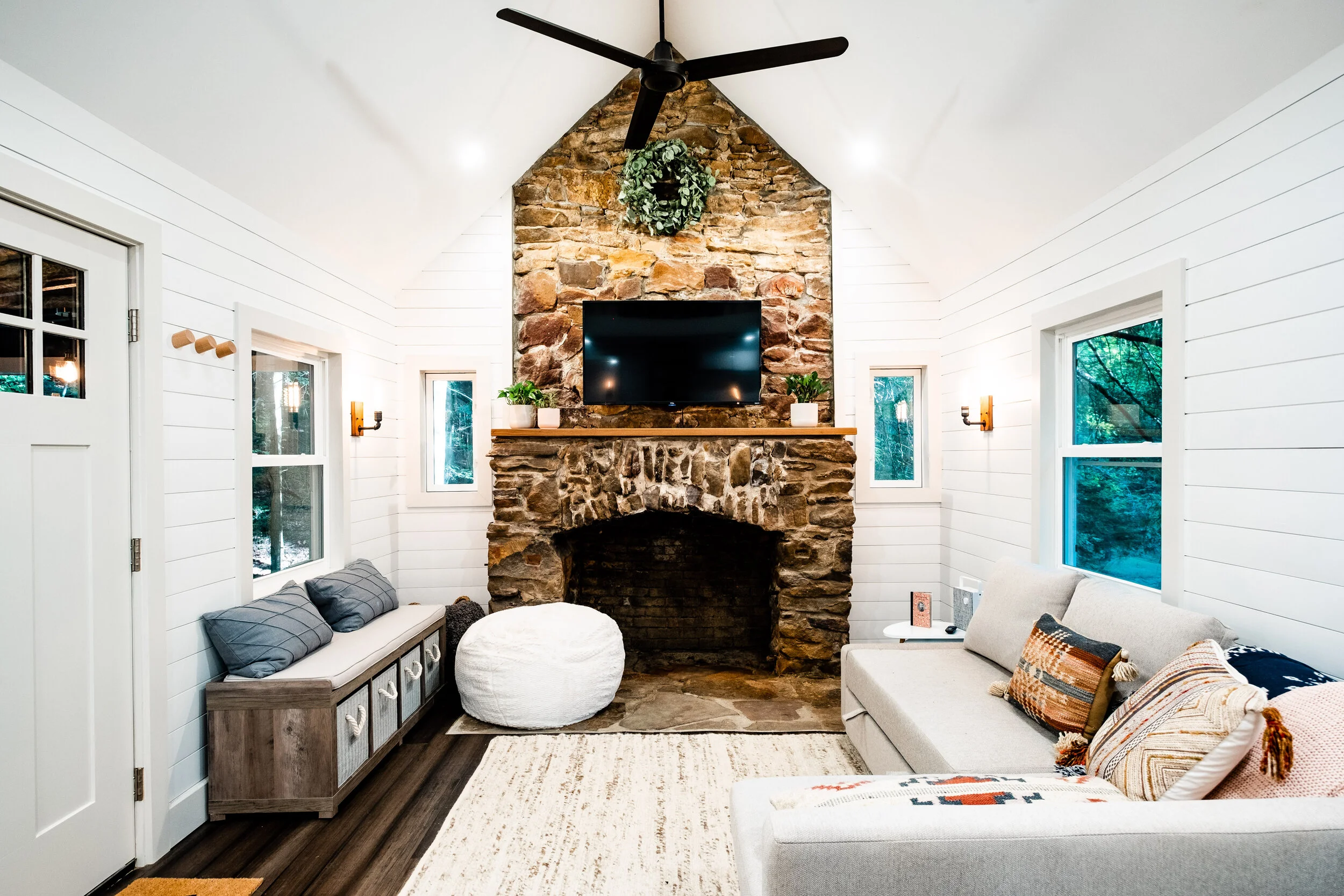 The Cottage — Luxury Hocking Hills, Ohio Cabins & A-Frame | Dunlap Hollow