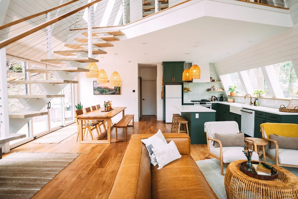 The A-Frame — Luxury Hocking Hills, Ohio Cabins & A-Frame | Dunlap Hollow
