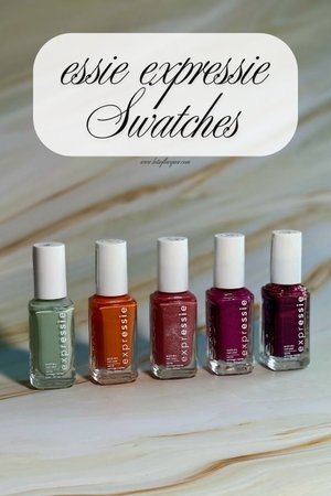 essie expressie Swatches