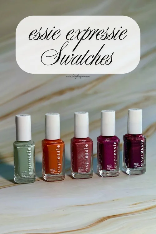 essie expressie Swatches
