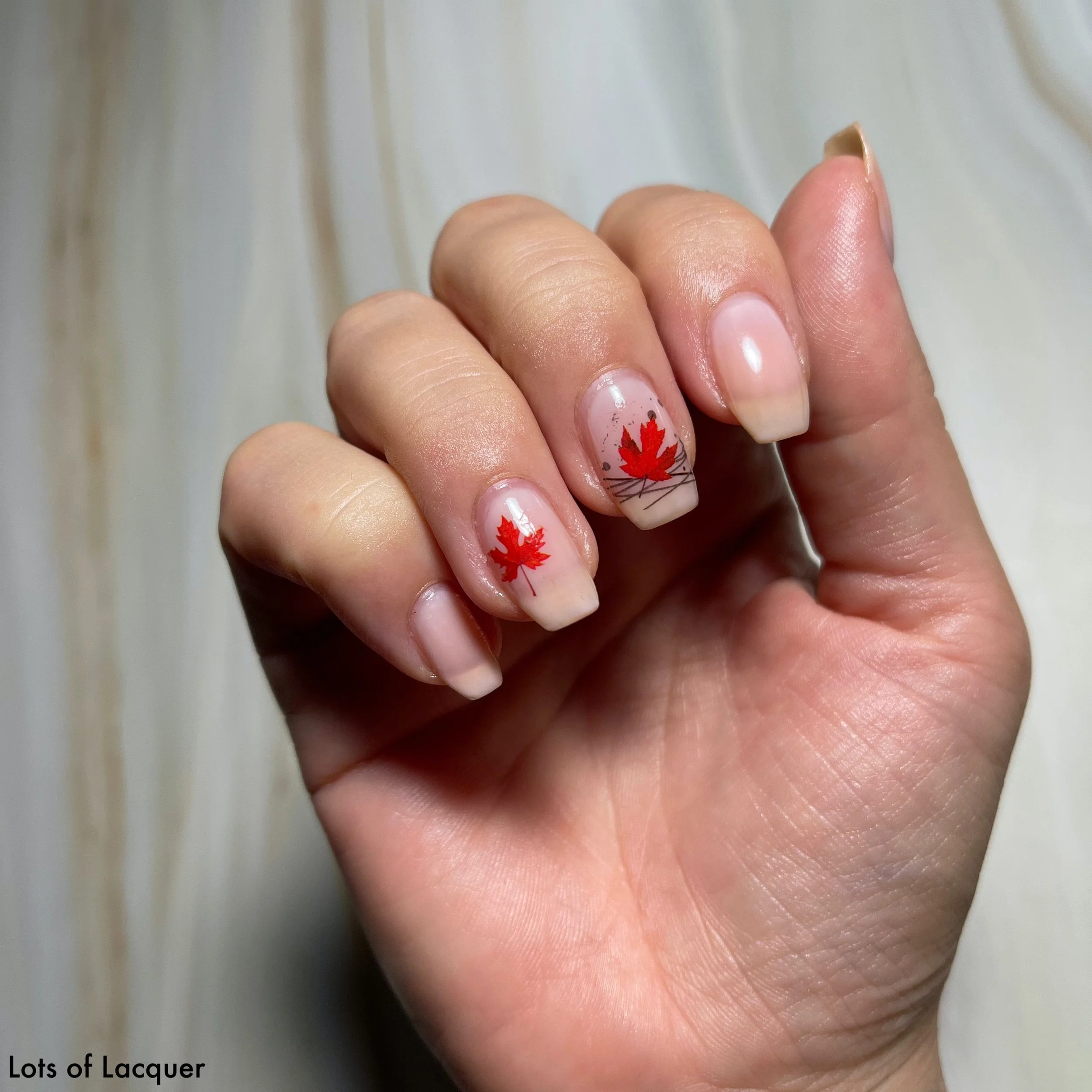 Fall Leaf Nail Designs — Lots of Lacquer