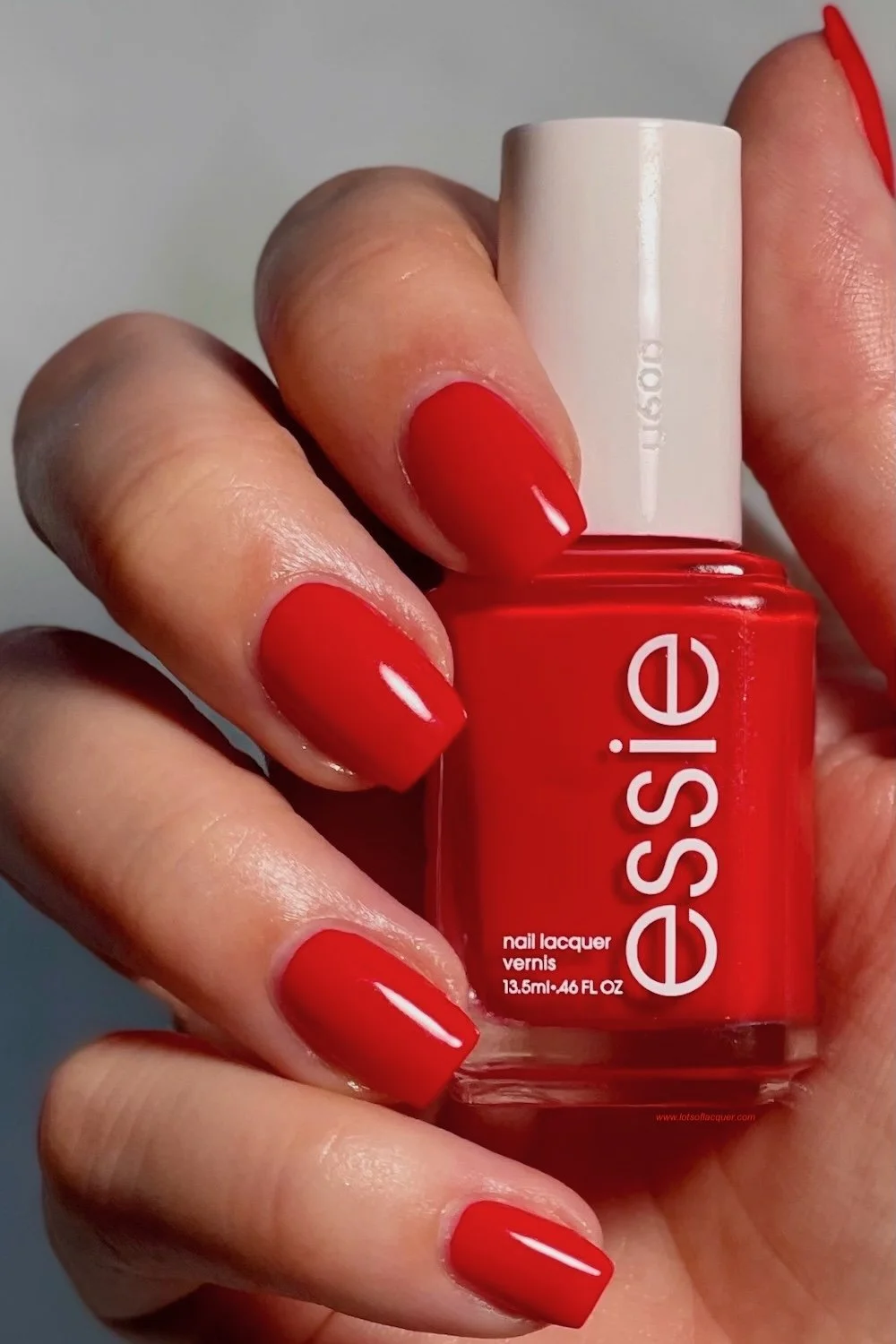 essie geranium Swatches and Review