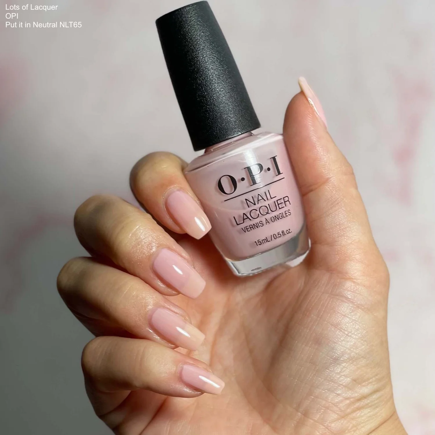 OPI Put it in Neutral VS Bare My Soul