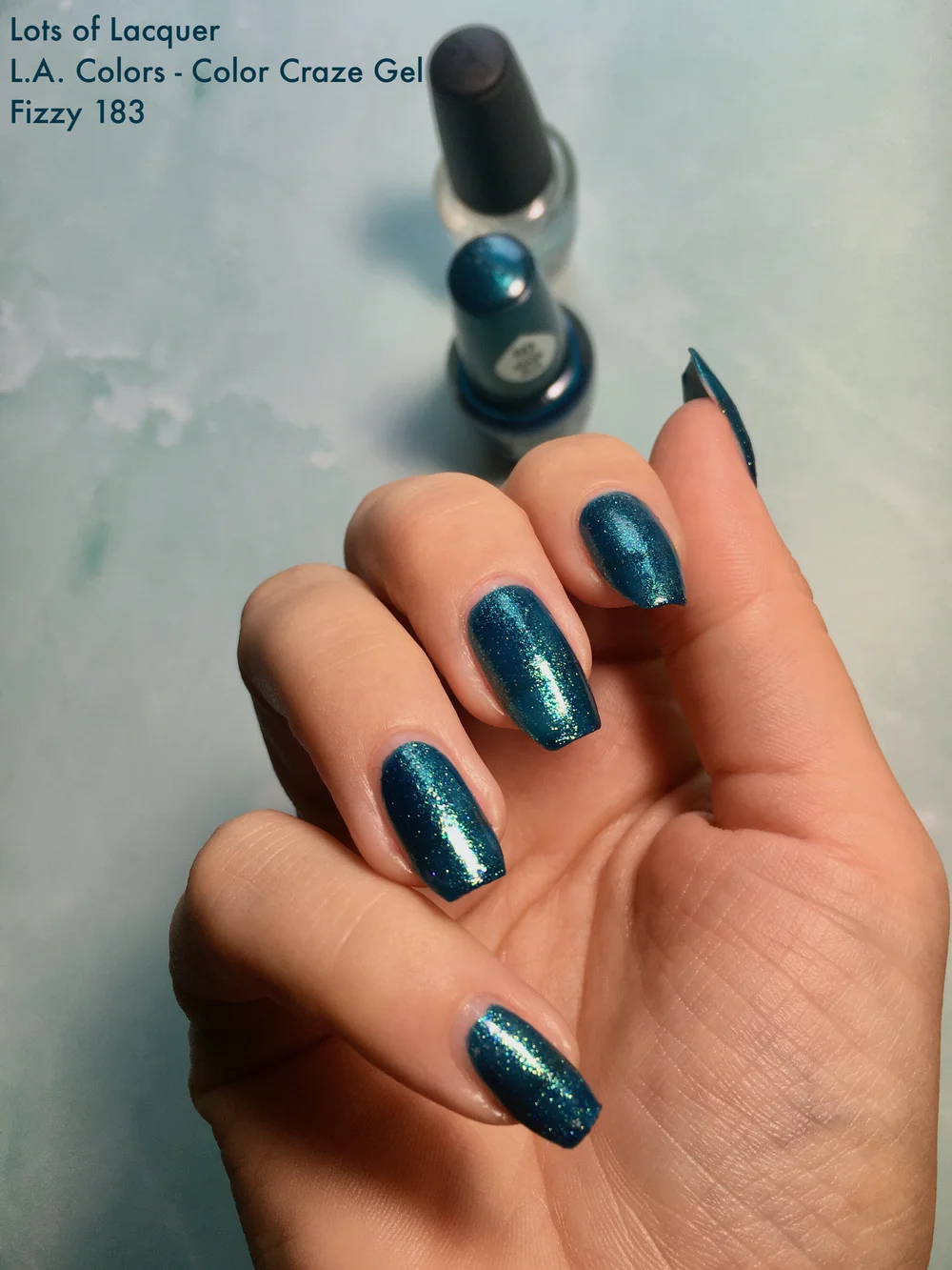 L.A. Colors Color Craze Absolute And Fizzy Swatches — Lots of Lacquer