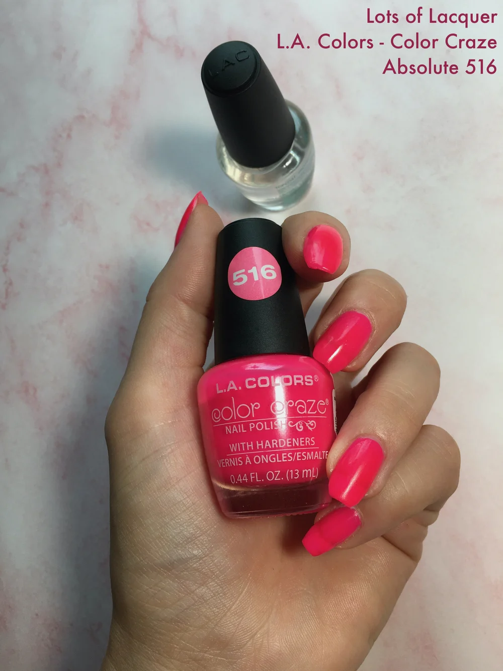 L.A. Colors Color Craze Absolute And Fizzy Swatches — Lots of Lacquer