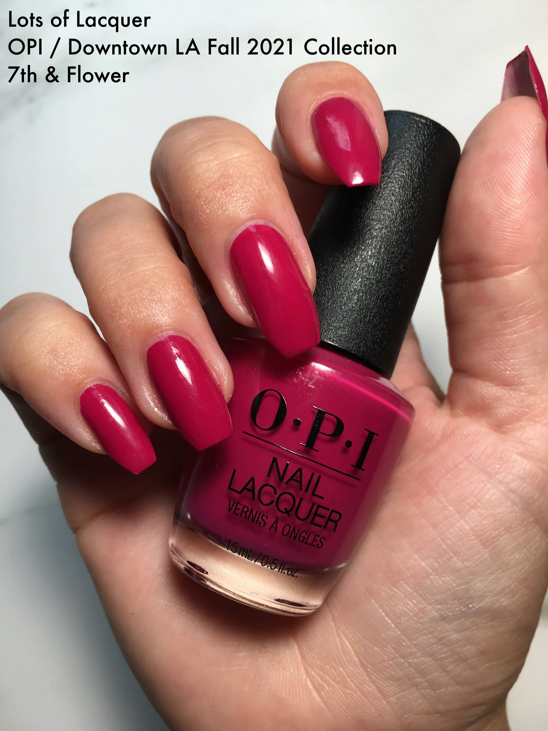 OPI Downtown LA Fall 2021 Collection - 7th & Flower Swatches — Lots of ...