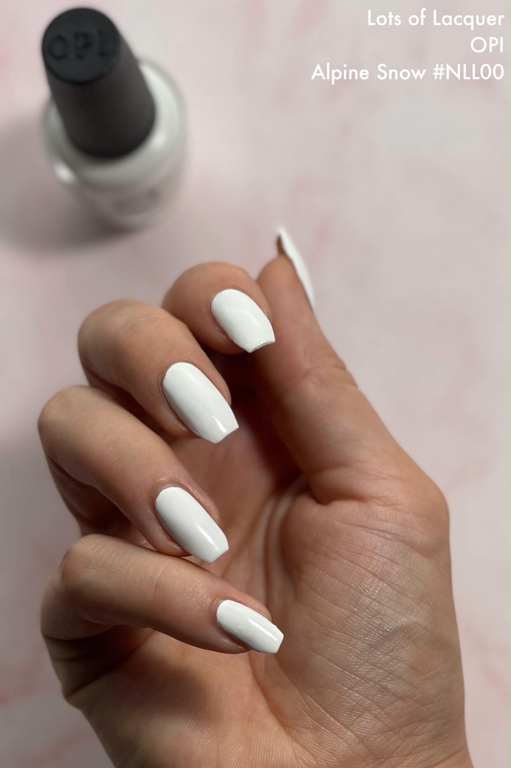 OPI Alpine Snow Review